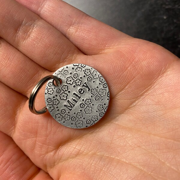 Dog Mom Acrostic Necklace With Symbols Hand Stamped Aluminum ...