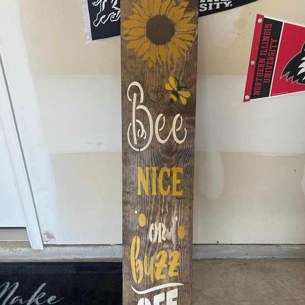 Hello Spring Welcome Wood Door Sign Porch Leaner - Etsy