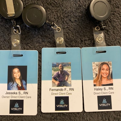 Custom ID Badge, Design Your Own Id Card, Plastic Badge, Office Badge ...