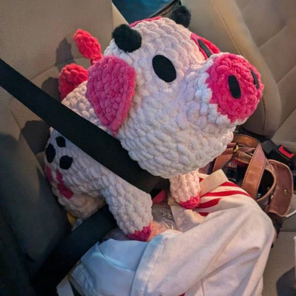 Fat Nuggets Crochet Pattern, Hazbin Hotel, Angel Dust Pig, Fat Nuggets ...