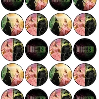 Wicked Cupcake Topper, Wicked Printable Cupcake Topper, Cupcake Toppers ...