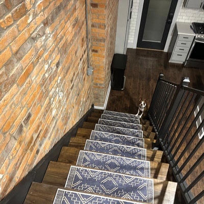 Suzani Style Stair Rug, Boho Stair Treads Carpet, Decorative Stair ...