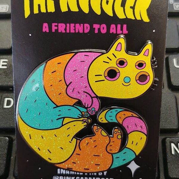 Space Cat Enamel Pin - Etsy
