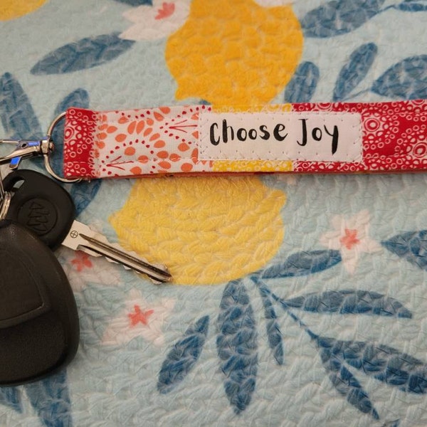 Key Fobs, Choose Joy, Love, Be Happy, Blessed - Etsy