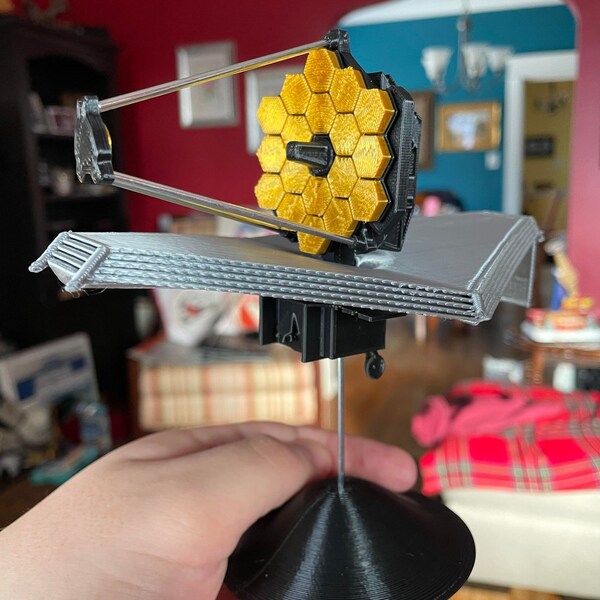 3D Printed James Webb Space Telescope Model Kit - Etsy