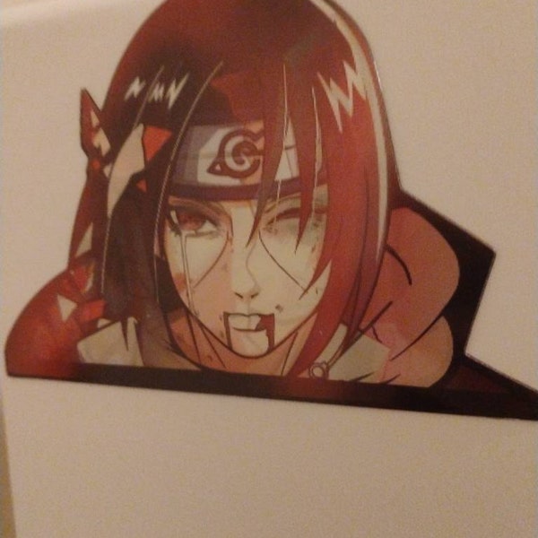 3D Lenticular Anime Sticker Decal Changing Moving Flip Motion Peeker ...