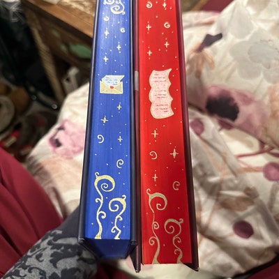 The Spirit Bares Its Teeth HAND-PAINTED EDGES Sprayed Book Edges spray ...