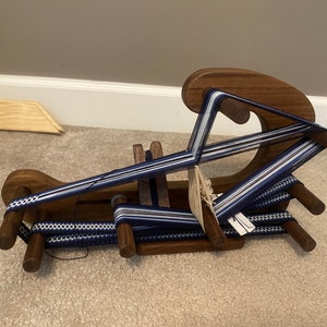 Loom-the Minstrel Inkle Small Travel Sized Weaving Loom-makes 5 Foot ...