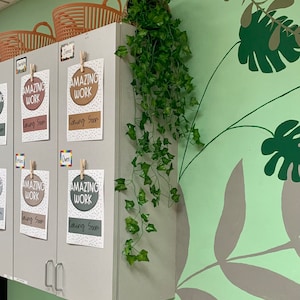 MODERN RAINBOW Hand Signals Posters Editable Calm Colors Classroom ...