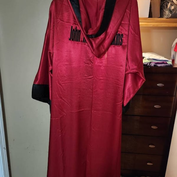 Adult Boxing Silk Satin Robes Custom Made Robes Personalized Robes ...