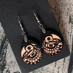 Coast Salish Moon Wall Art - Etsy