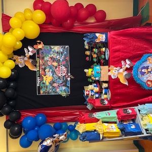 Bakugan Backdrop, Bakugan Party, Bakugan Birthday – Printable - Etsy