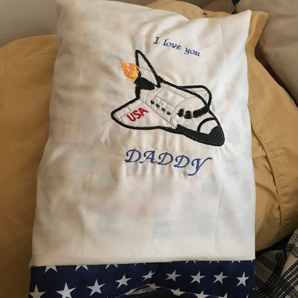 Shuttle Rocket Jet APPLIQUE Embroidery Design 3 Sizes INSTANT DOWNLOAD ...