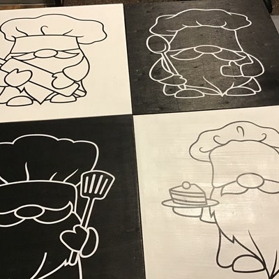 Cooking Gnome Svg, Chef Gnome Svg, Gnomes Cooks SVG, Gnomes Svg ...