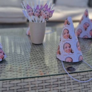 Personalised Lollipop Style Stickers 35mm X 90mm, Tamper Proof, Candle ...