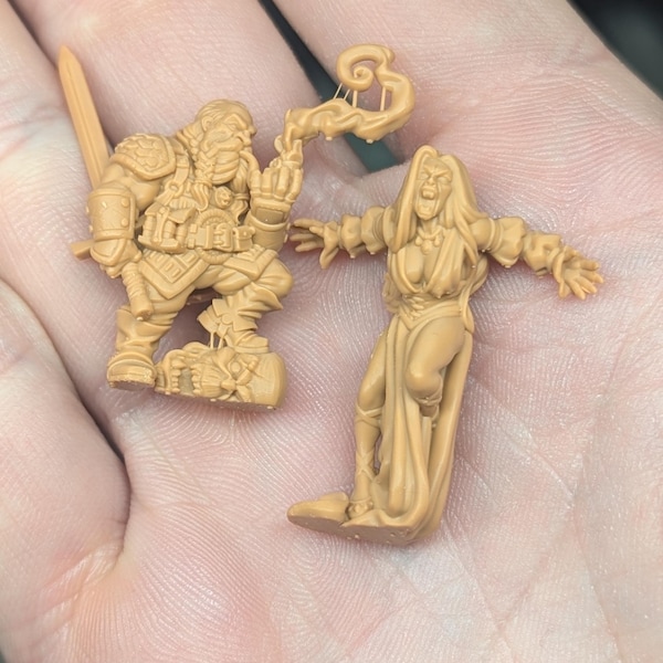 ELF ENCHANTRESS Artisan Guild, Sorcerer, Wizard, Tabletop Unpainted ...