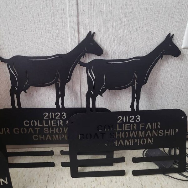 Livestock Award Ribbon or Key Holder Horse, Dog, Turkey, Cavy, Dairy ...