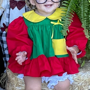 Chilindrina Baby Dress Themed Birthday Costume Baby - Etsy