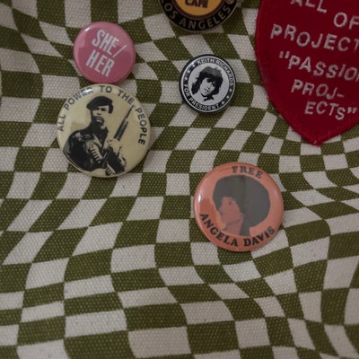 Vintage Style Protest Pins - Etsy