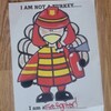Disguise a Turkey-firefighter Disguise-resizable! - Etsy Canada