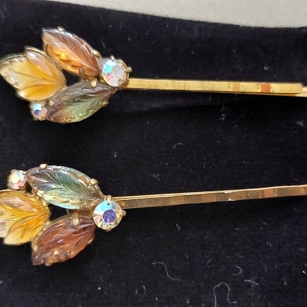 1920s Vintage Silver Hair Pins for Bride, Antique Hair Jewelry for Art ...