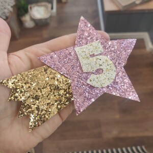 Birthday Badge. Star Age Number Badge. Birthday Gift Birthday | Etsy