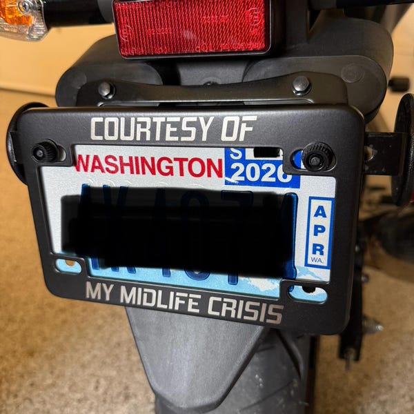 Custom License Plate Frame - Heavy Duty Stainless Steel License Plate ...