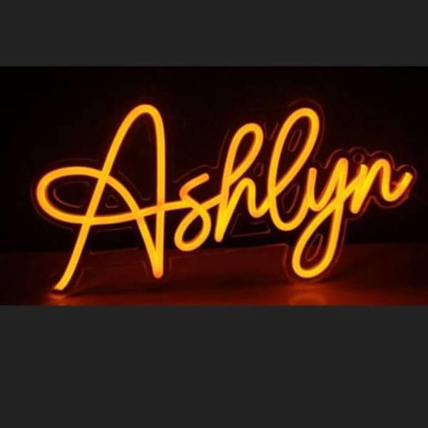 Classy and Catchy Custom Neon Sign Aesthetic Wall Decor Customized LED ...