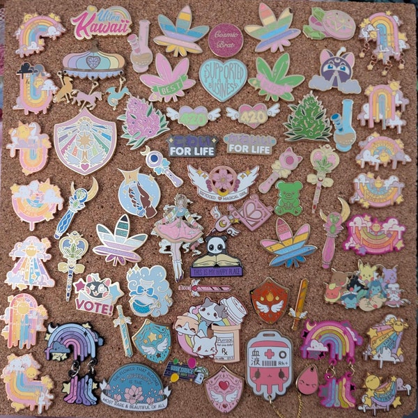 Sweetie Heart Enamel Pin - the Bearubs - Cosmic Buns Art Pin - Cute ...