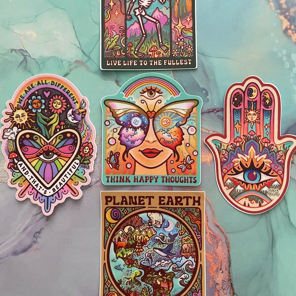 HAMSA Hand // Weatherproof Outdoor Sticker // Vinyl 4 Nature, Exploring ...