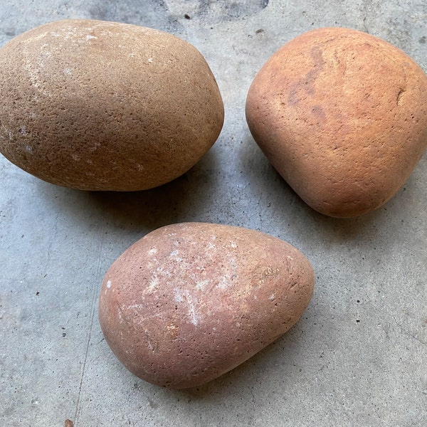 Bags of 2, Natural Smooth River Rocks for Painting, Aquariums ...