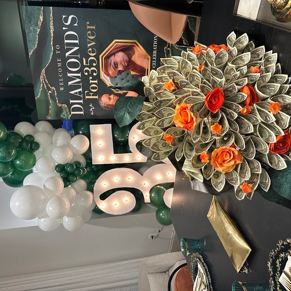 Emerald Green and Gold Welcome Sign, Green and Gold Agate Welcome ...