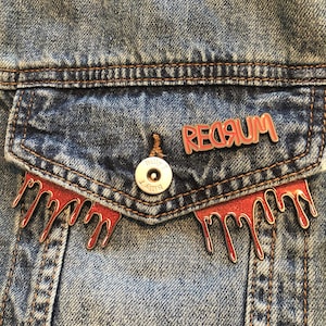 The Shining redrum Hard Enamel Pin - Etsy