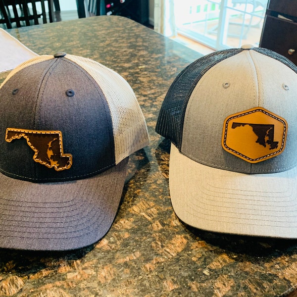 Richardson 115 Brown Trout | Mayfly | Flyfishing | Leather Patch Hat | Trucker Cap - Etsy