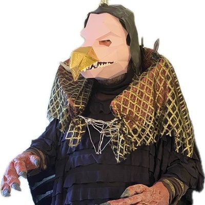 Egyptian God HORUS Paper Mask Make It With This Low-poly Mask Template ...