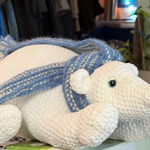 Crochet King Ghidorah, the Gold Dragon~ English Crochet Pattern for ...