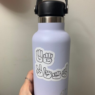 Be Kind Sticker, Kindness Decal, American Sign Language, ASL, Deaf ...