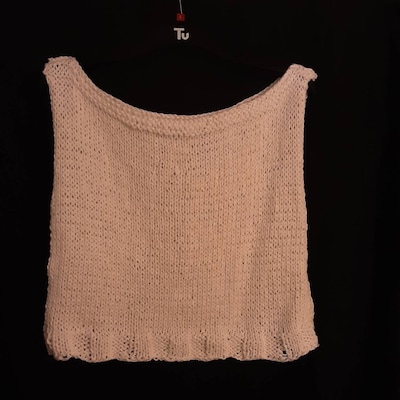 Sweater Knitting Pattern, Sleeveless Sweater Knitting Pattern, Easy ...