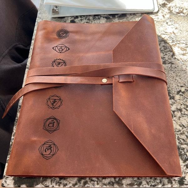 Leather Binder,binder Cover, 3 Ring Binder, A4 Binder, Leather 3 Ring ...