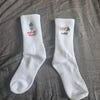 Custom Embroidered Socks With Your Name,text,logo, Personalised Women’s ...