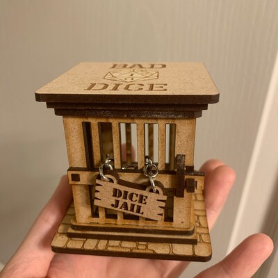 Bad Dice Personalized Square Dice Jail - Etsy