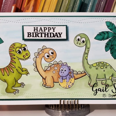 Dinosaur Digital Stamps,dinosaurs Digital Stamps,dinosaur Clipart,t-rex ...