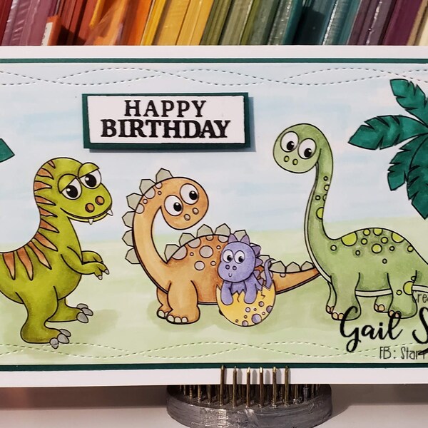 Dinosaur Digital Stamps,dinosaurs Digital Stamps,dinosaur Clipart,t-rex ...