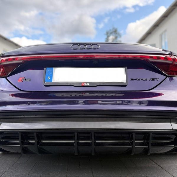 European License Plate Frame Mockup Toyota Audi Holder Universal Auto ...