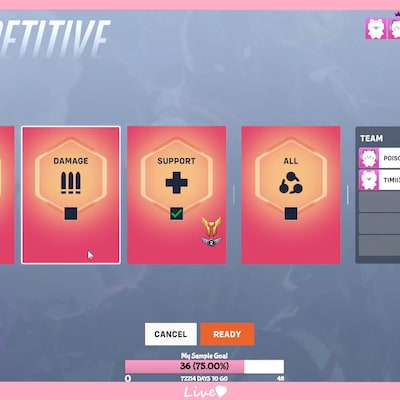 Overwatch 2 / Pink Mercy 11 Emotes / Pack 2 / Mercy Overwatch / Pink ...
