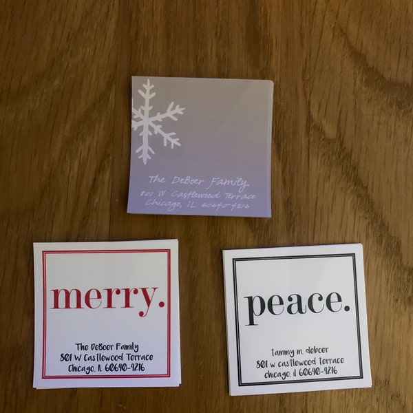 Printable Religious Return Address Label, Personalized Address Label ...