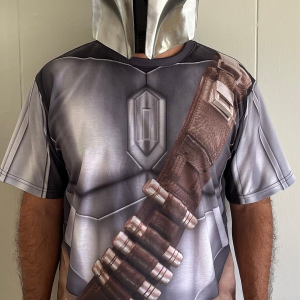 Steel Mandalorian Armor Shirt, Star Wars Costume, Mandalorian Costume ...