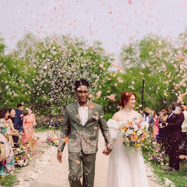 Biodegradable Wedding Confetti | Rice Paper Confetti | Water Soluble ...