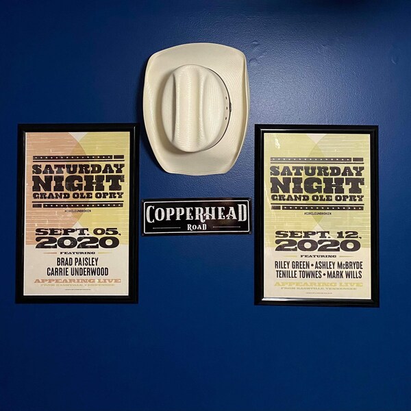 Copperhead Road - Rustic Looking Aluminum Sign - Color Imprint on ...