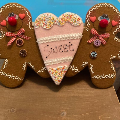 No Sew Gingerbread PDF Pattern, Christmas Gingerbread Pattern ...